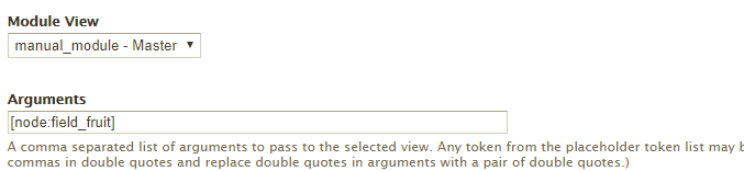 Taxonomy term token in arguments [#2927831] | Drupal.org
